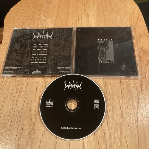 Watain – Rabid Death's Curse CD 1st French press dissection mayhem ...