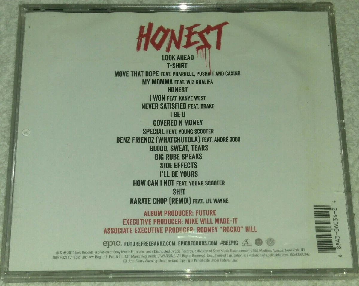 Future Honest Album Cover Future Honest Album Cover
