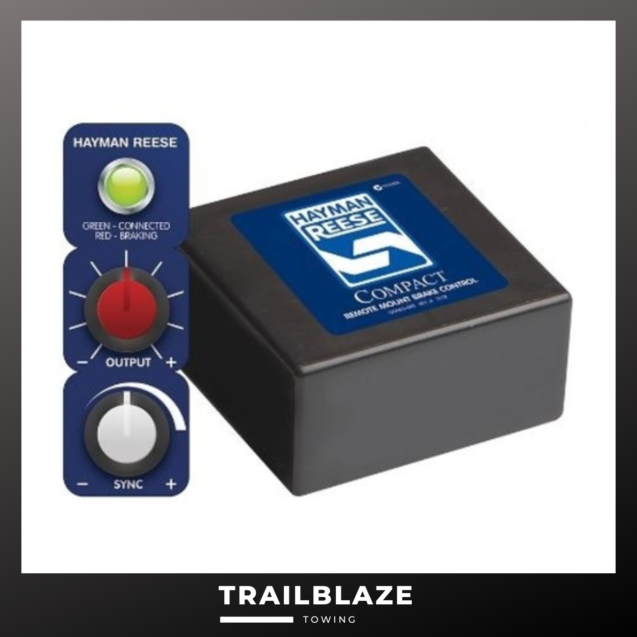 ELECTRIC BRAKE CONTROLLER HAYMAN REESE COMPACT REMOTE HEAD 12V TRAILER ...