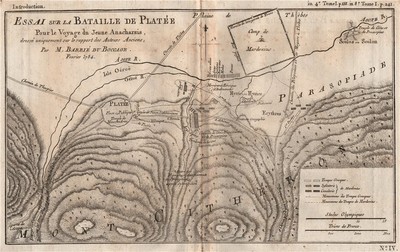 BATTLE OF PLATAEA 479BC. Bataille de Platée. Greece Xerxes. BOCAGE 1790 ...