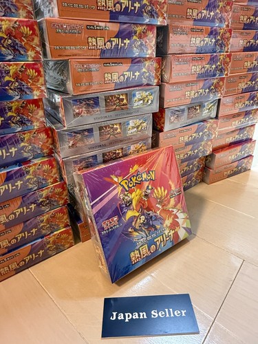 Pokemon Card Game Scarlet & Violet Booster Heat Wave Arena BOX sv9a w ...