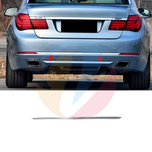 Fast Shipping Chrome Rear Bumper Molding Trim For BMW F01 F02 7-Seires ...