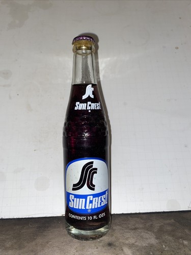 Full 10 Oz. Suncrest Grape Soda Bottle, Atlanta Georgia | eBay