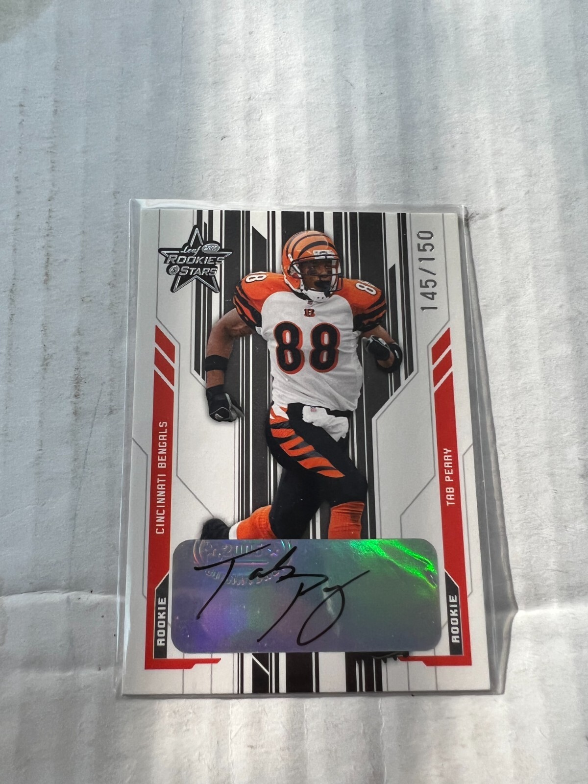 Tab Perry 2005 Rookies & Stars Rookie Auto Card #246 Serial #145/150 | eBay