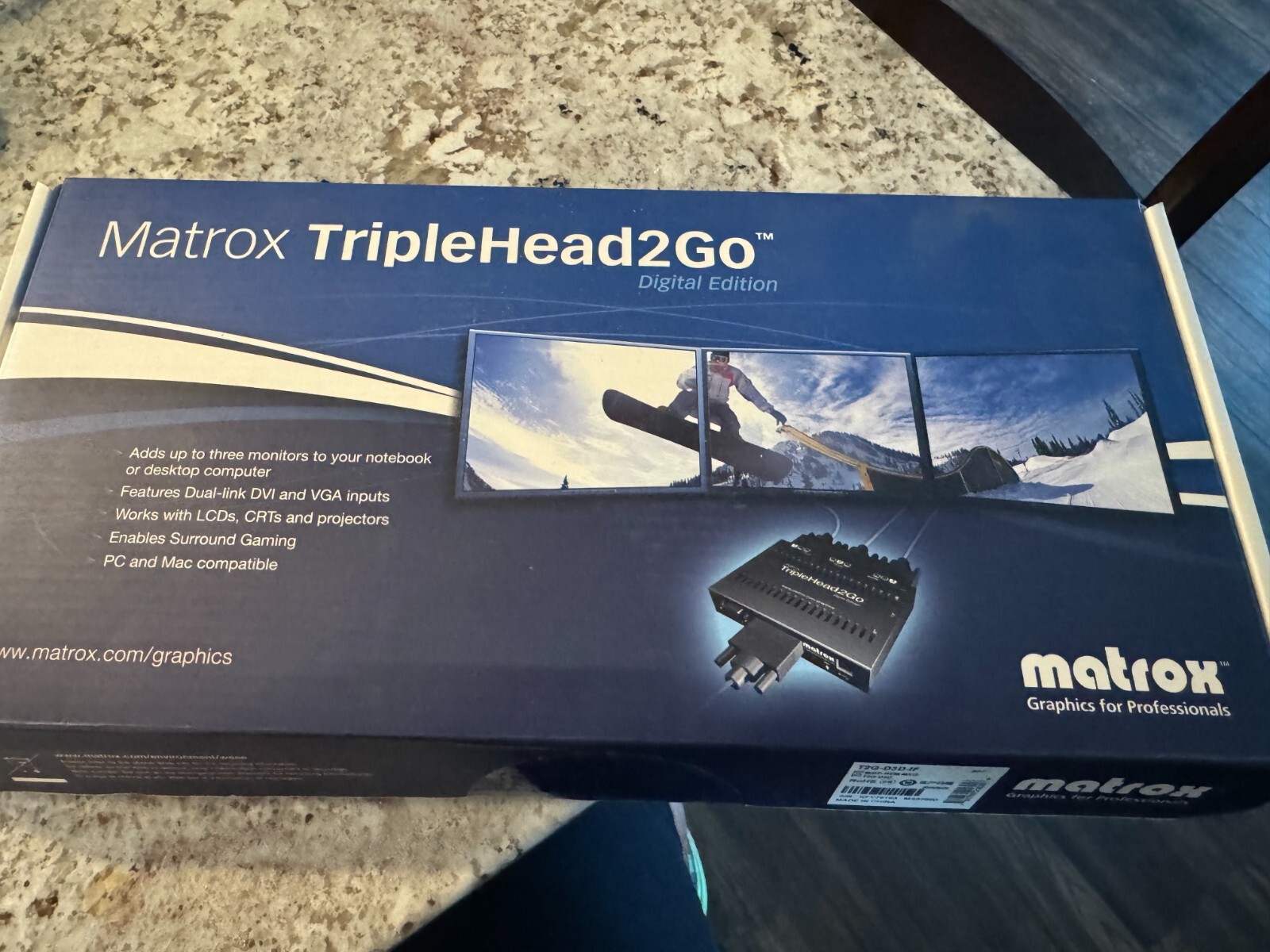 Matrox Triplehead2go New In box (Opened But Unused) | eBay