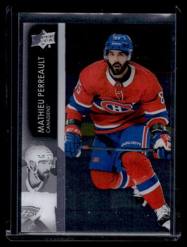 2021 UD Clear Cut Mathieu Perreault #586 Montreal Canadiens | eBay