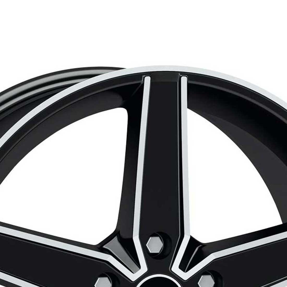 4 Autec DELANO Felgen 8x18 5x112 SWMP für Mercedes-Benz A B C CLA E EQA ...