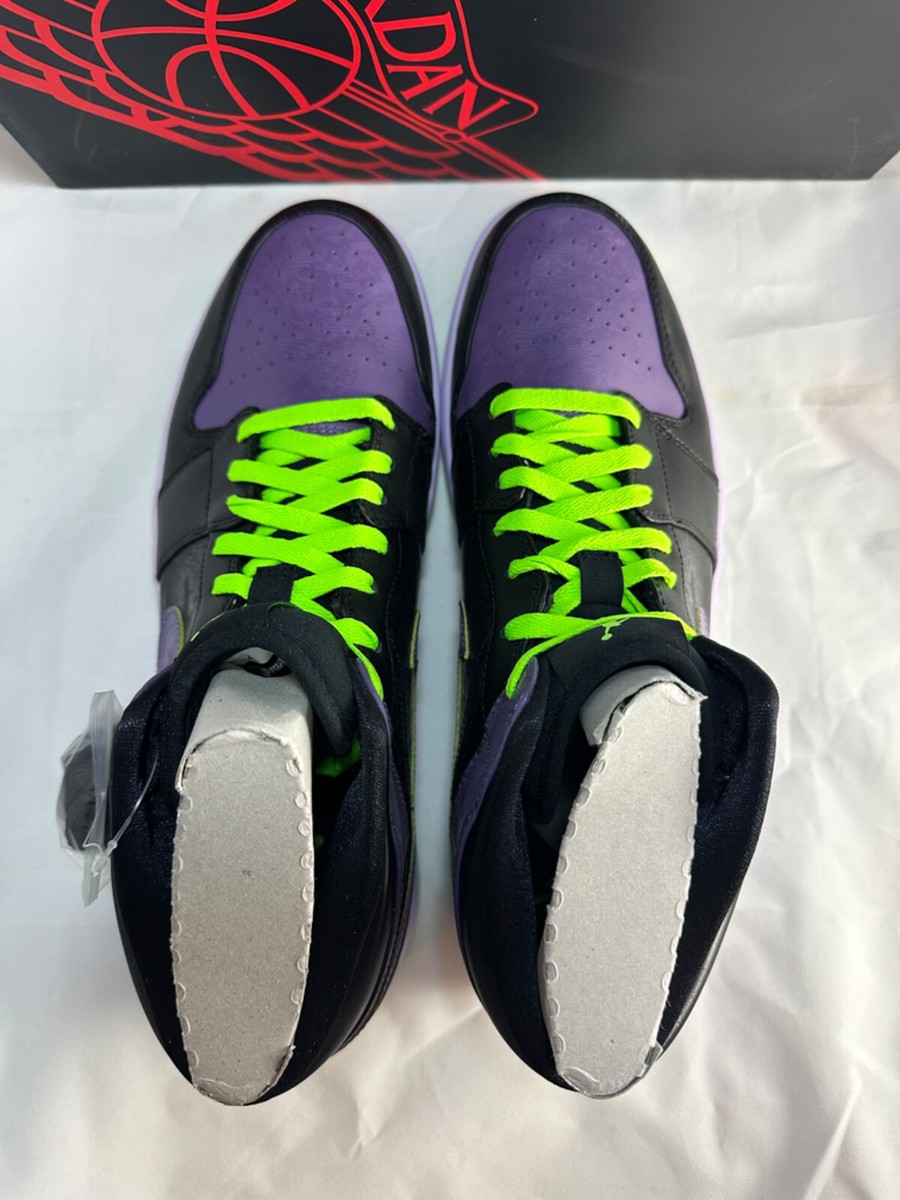 NIKE AIR JORDAN 1 RETRO JOKER NIGHT VISION 136065-021 SIZE NIKE AIR JORDAN 1 RETRO JOKER NIGHT VISION 136065-021 SIZE