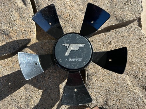 FORTE WHEELS CUSTOM WHEEL CENTER CAP BLACK FINISH # S1050-F7 | eBay