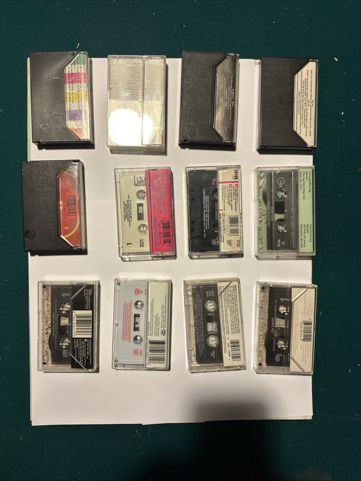 Lot of 12 Cassette Tapes 80s & 90s Tested Working Very Good Condition ...