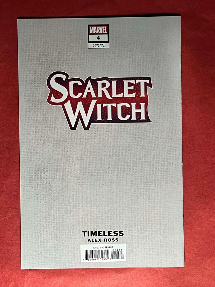 SCARLET WITCH #4 ALEX ROSS TIMELESS MAGNETO VIRGIN VAR MARVEL 2023 NM ...