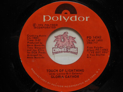 Gloria Gaynor – Touch Of Lightning / Do It Right, 45 RPM VG (10C) | eBay