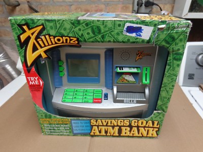 New Kids Zillionz Savings Goal Atm Bank 0T3011006 Toddler TEACHING Toy ...