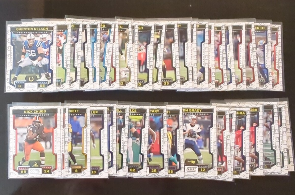 🏈🔥2023 Score Football Cards Complete your set Scorecard Parallel you ...