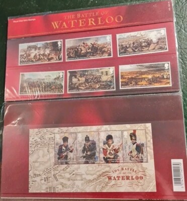 GB - "Battle of Waterloo" - Presentation Pack. no 513 - MNH | eBay UK