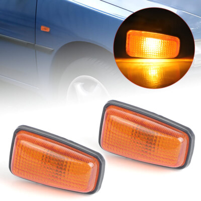 2X Side Indicator Repeater Lights For Peugeot 106 306 406 806 Expert ...