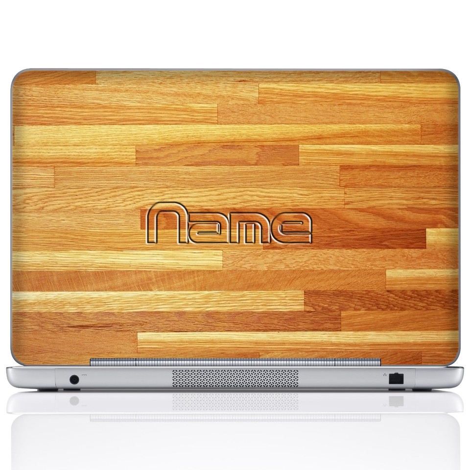 Unique Laptop Notebook Skin Sticker w. Customized Name For DELL HP ASUS ...