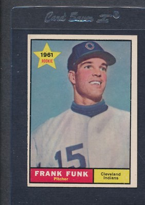 1961 Topps #362 Frank Funk Indians EX/MT *3601 | eBay