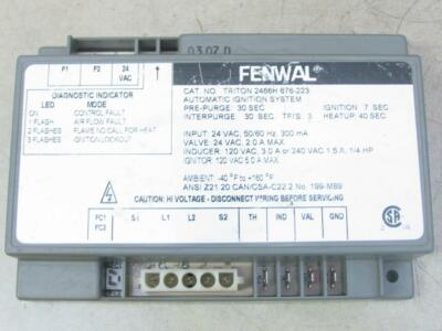 FENWAL 2466H 676-223 Automatic Ignition System Control Module | eBay