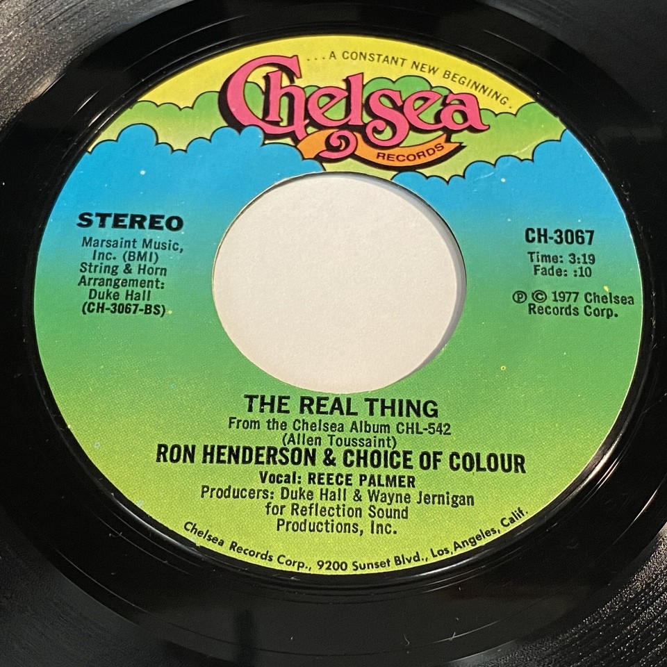 Ron Henderson & Choice Of Colour: Don't Take Her For Granted 45 - Soul ...