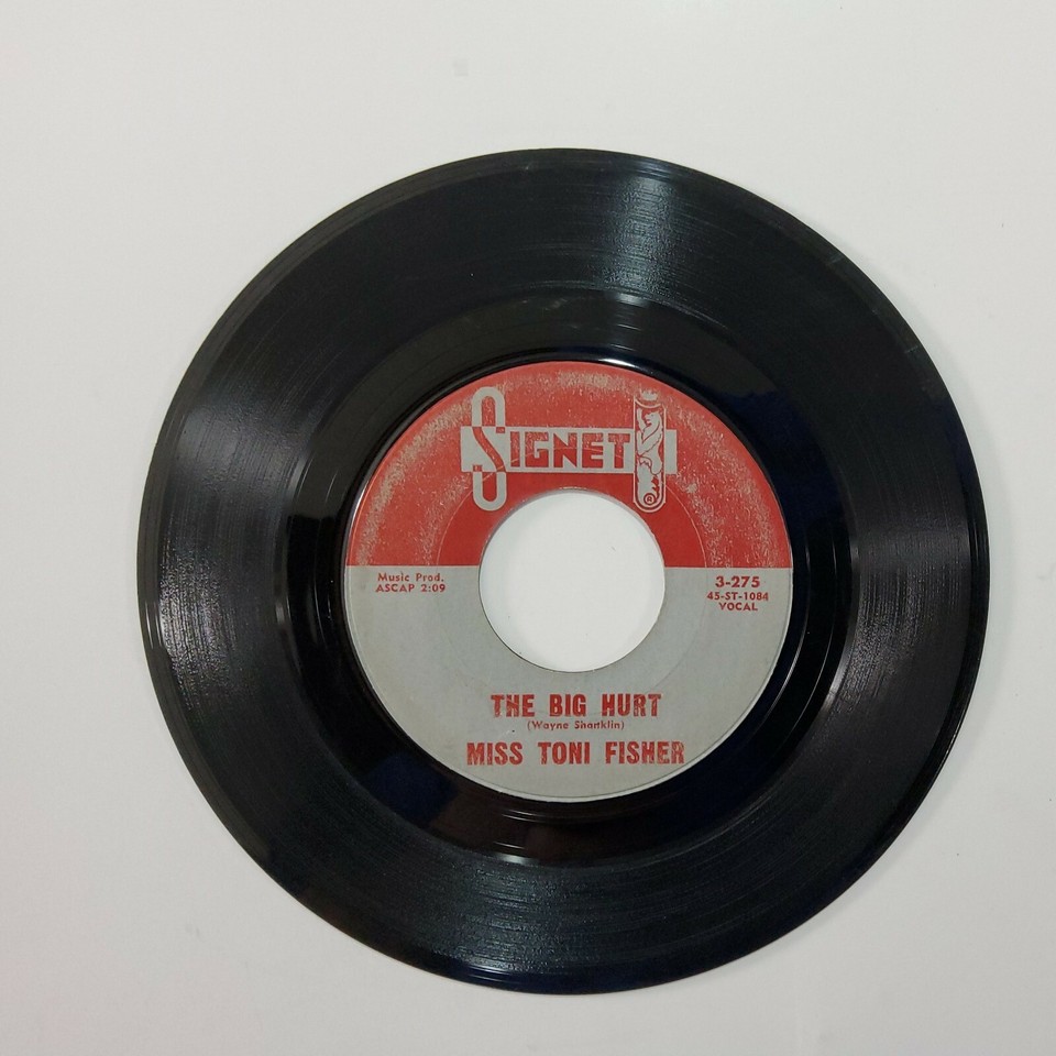 Miss Toni Fisher, The Big Hurt & Memphis Belle, Signet Records 3-275 ...