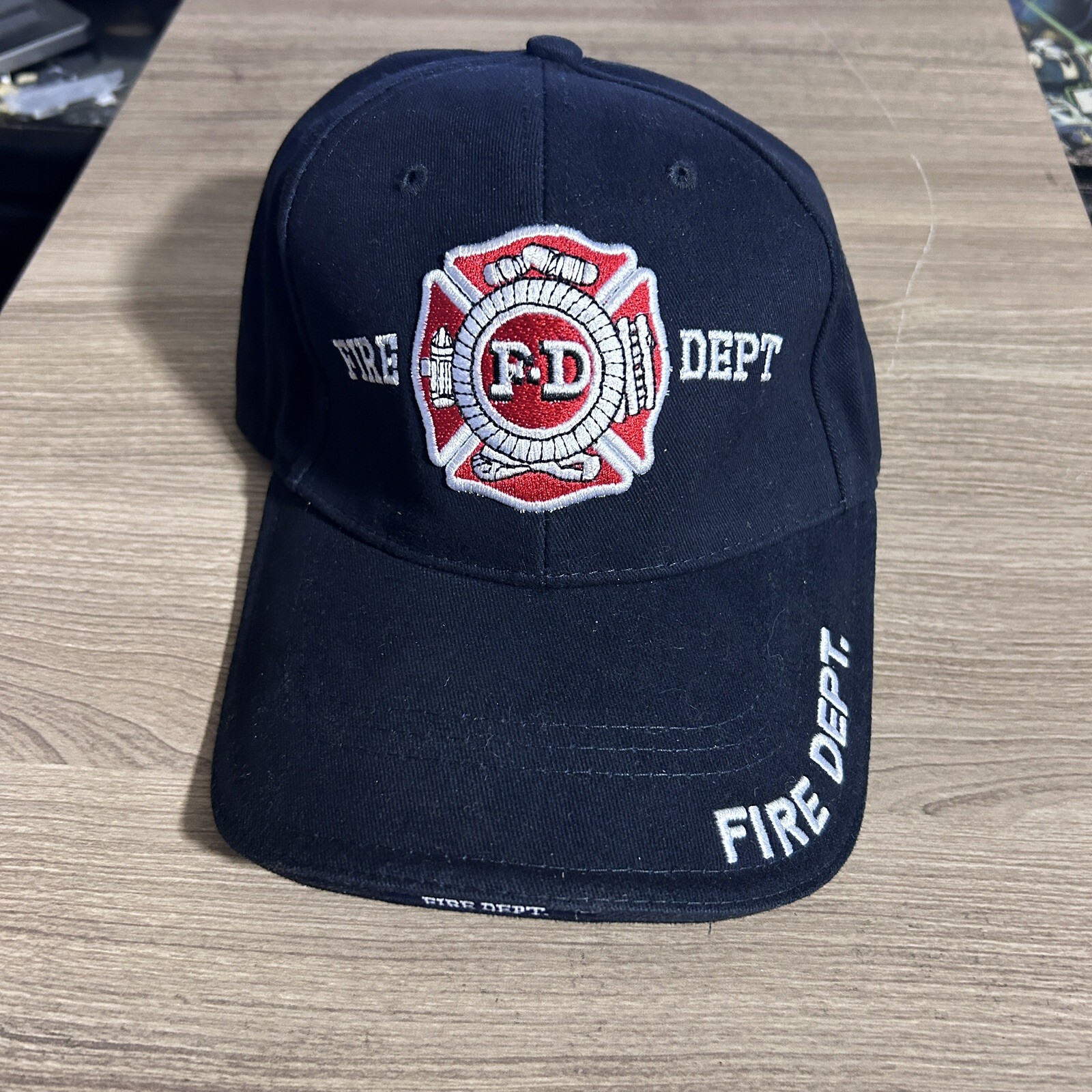 VERY COOL FIRE DEPARTMENT DARK BLUE CAP PREOWNED - Gem