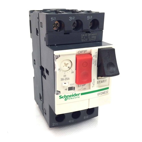 Motor Circuit Breaker GV2ME22 Schneider 20-25A 034325 GV2-ME22 | eBay