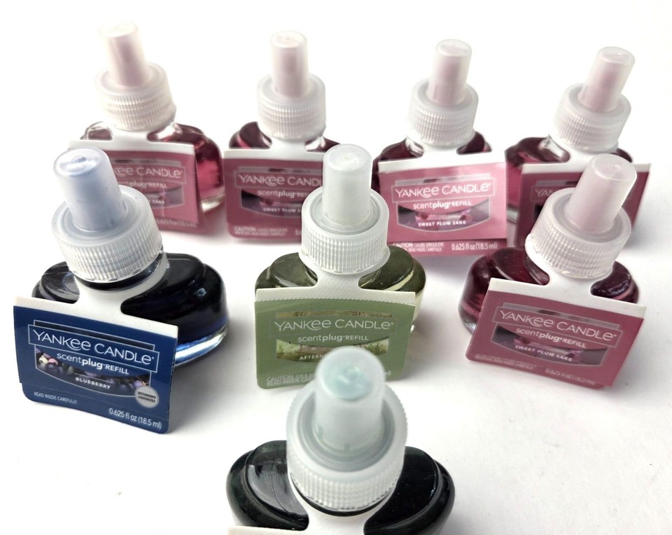 8 Yankee Candle Scent Plug In Refills Mixed Fragrances #4 | eBay