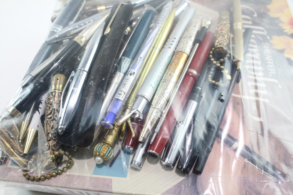 Writing Instruments Assorted Inc Fountain Pens Ballpoint Biro ...