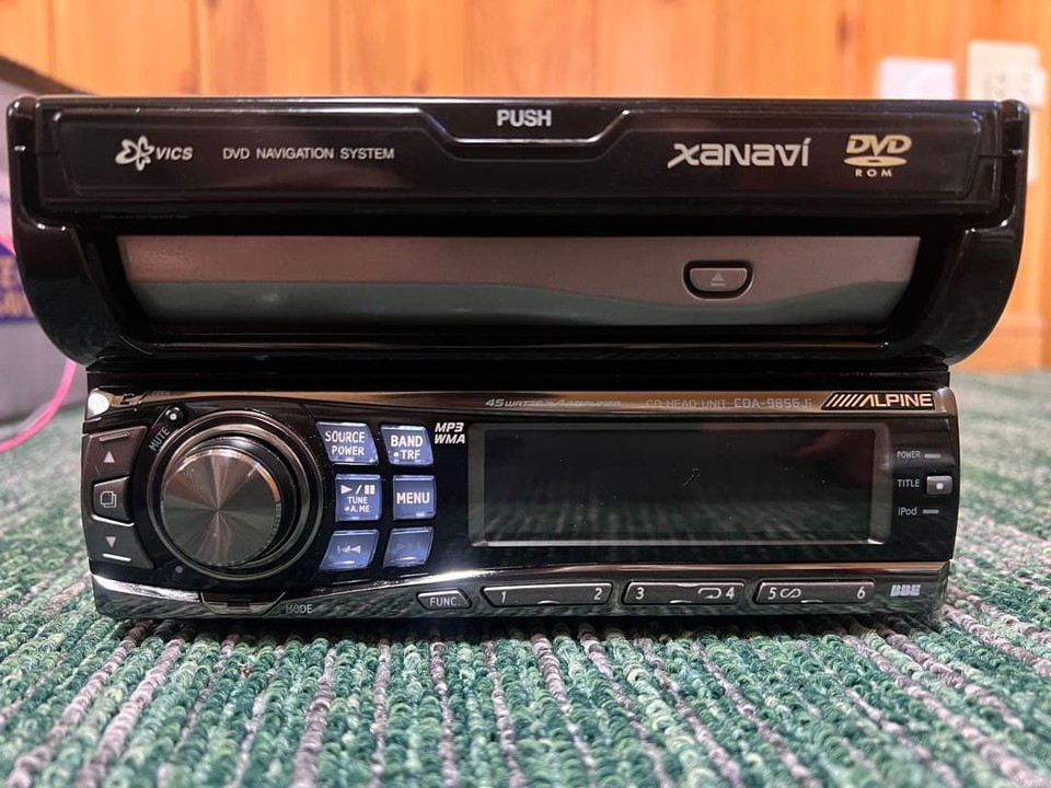 Alpine CDA-9856Ji XM-D8001VD Car Stereo CD Head Unit MP3 Audio Player ...