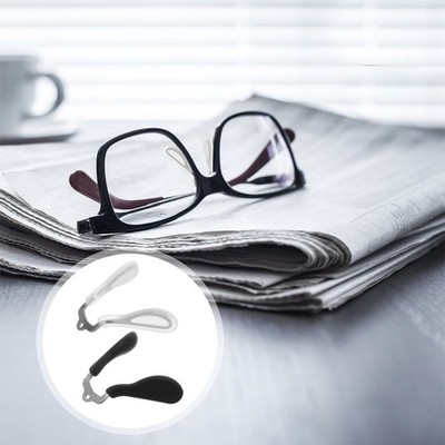 4 Pcs Glasses Nose Pads Soft Silicone Bridge Strap Nose Cushions for ...