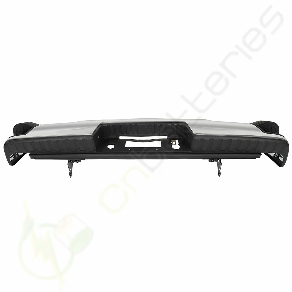 New Complete Chrome Rear Bumper W/O Sensor for 14-18 Chevy Silverado ...