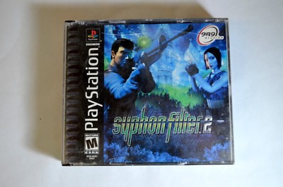 SYPHON FILTER 2 ORIGINAL BLACK LABEL SONY PLAYSTATION PS1 PS2 | eBay