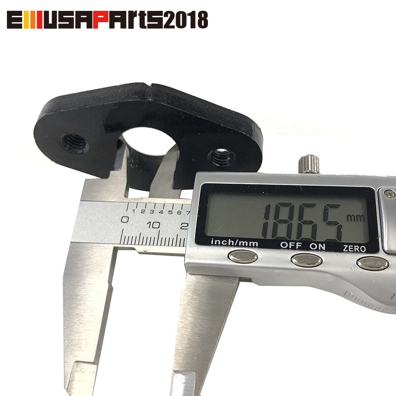 New Oxygen Sensor Install Kit Black Mild Steel Flange& M6 x 1.25 Studs ...