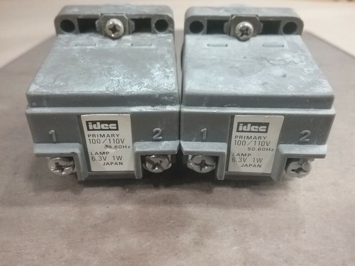 Lot of 2 Idec APN Pilot light 6.3V 1W lamp 100/110V #19G92 | eBay