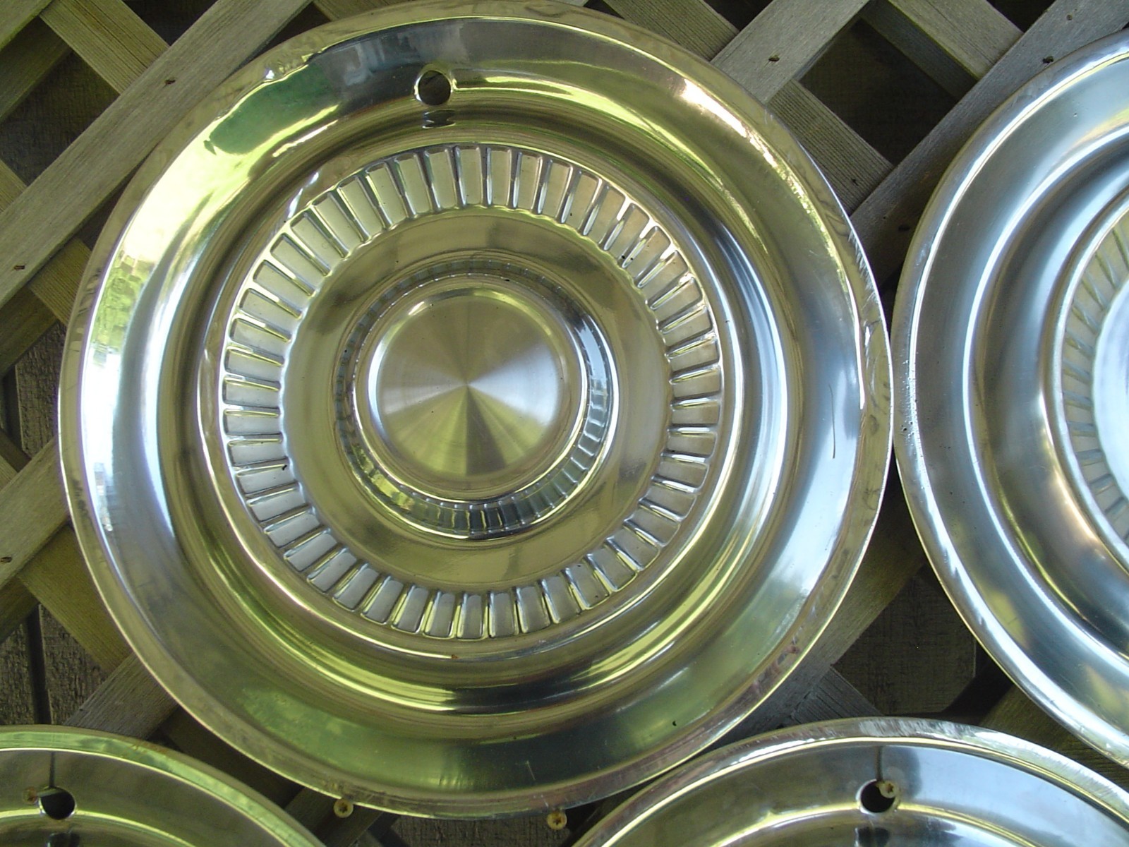 1957 57 DESOTO FIREDOME FIRESWEEP FIREFLITE ADVENTURER HUBCAPS WHEEL ...