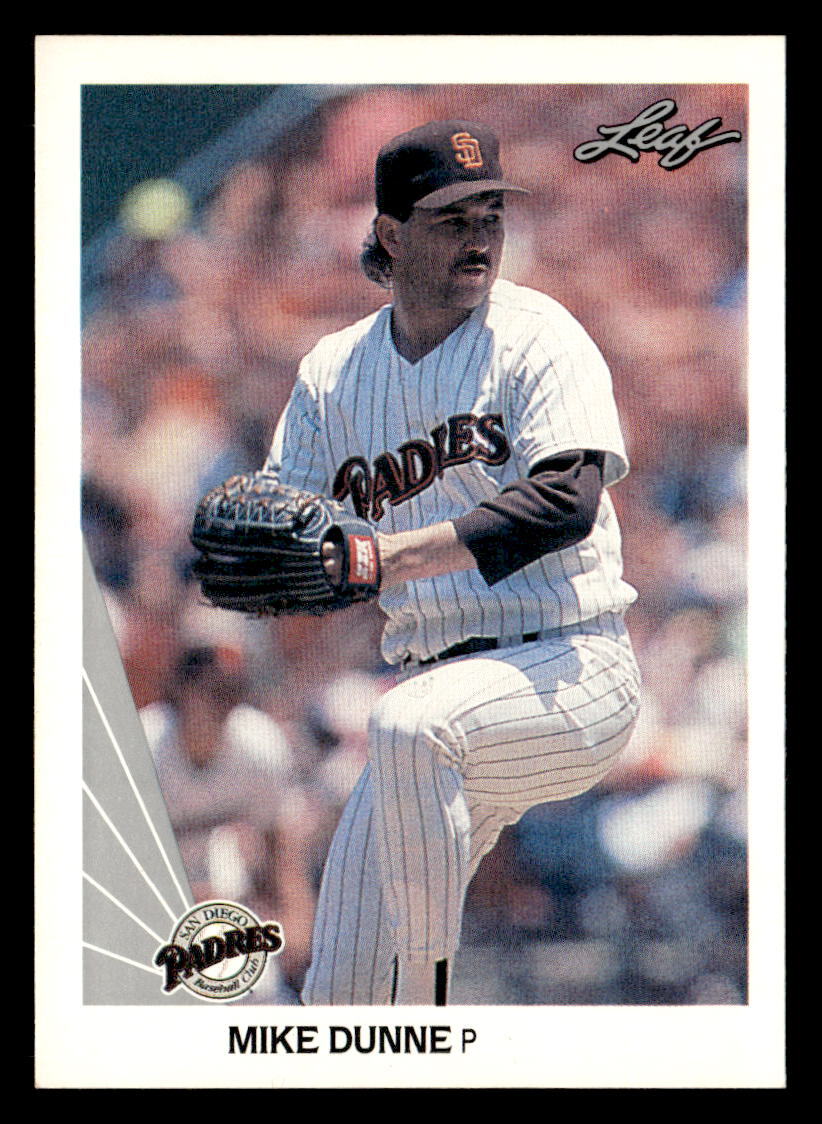 Mike Dunne 1990 Leaf Inc. Card #418 San Diego Padres | eBay