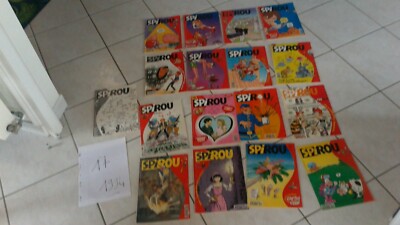 1994- LOT 17 MAGAZINES SPIROU BD revue bande dessinée-FRAIS FREE PORT ...