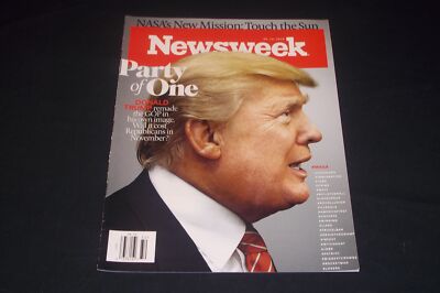 2018 AUGUST 10 NEWSWEEK MAGAZINE - DONALD TRUMP FRONT COVER - L 1723 | eBay