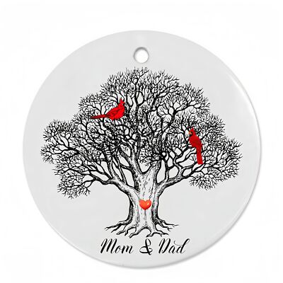 Christmas in Heaven Memorial Ceramic Ornament Cardinal Christmas Decor ...