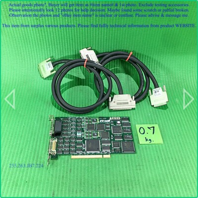 MEI PCI/DSP 1007-0054 A036-0004, Motion PCI Card as photo, DHLtoUS, dφm ...