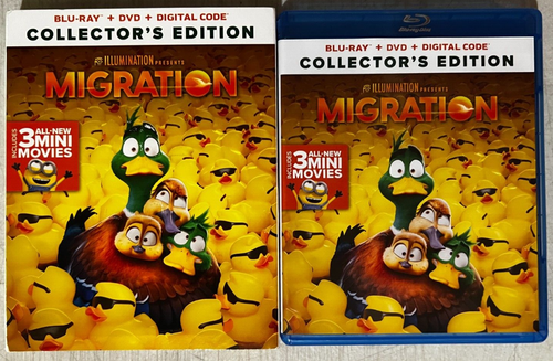 Migration [2024, Blu-Ray, DVD, Slipcover] No Digital | eBay