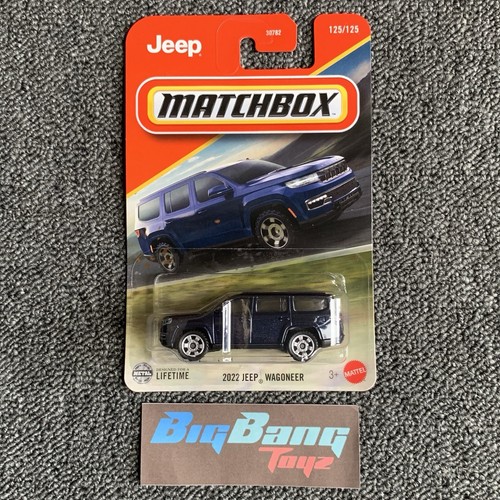 Matchbox 2022 Jeep Wagoneer Blue #125 Mainline 2025 Case J/K ( In-Stock ...