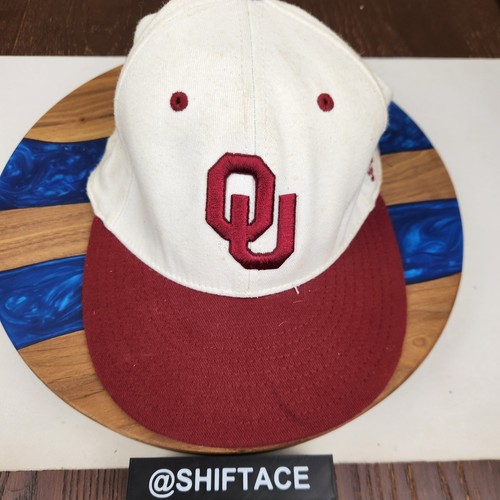 EUC Vintage 90s Oklahoma Sooners New Era Major League Pro Hat Cap USA ...