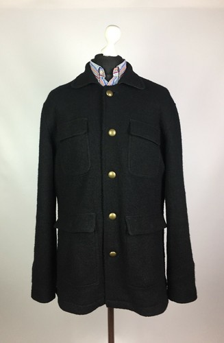 DEVRED Men's Coat Jacket 100% Wool Size XL | eBay