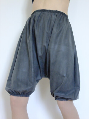Rubber Underwear Long Latex Mix Bloomers Pants Panties Rubbery Shorts ...