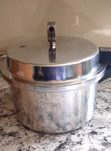 Mirro-Matic Mirro Matic Aluminum Pressure Cooker 4 Quart w/ Weight | eBay