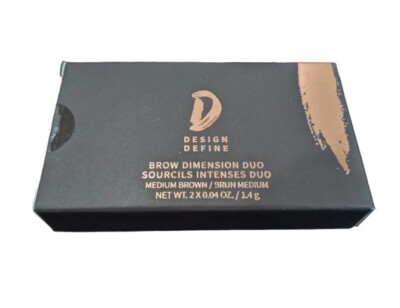 NEW Design Define Brow Dimension Duo Medium Brown By Regis Corporation ...