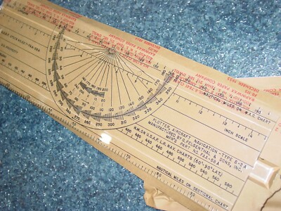 US AIR FORCE TYPE B-2A AIR NAVIGATION PLOTTER NOS Sealed 1956 FAA-58A ...