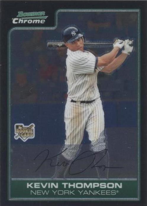 2006 Bowman Draft Picks & Prospects - Chrome Kevin Thompson #BDP31 for ...